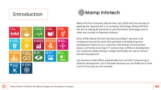 Software Development Company - Mamp Infotech | PPT