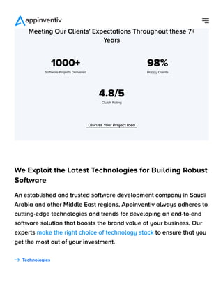 software companies in uae | Appinventiv | PDF