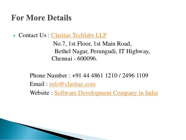 Software Development Company in India | PPT