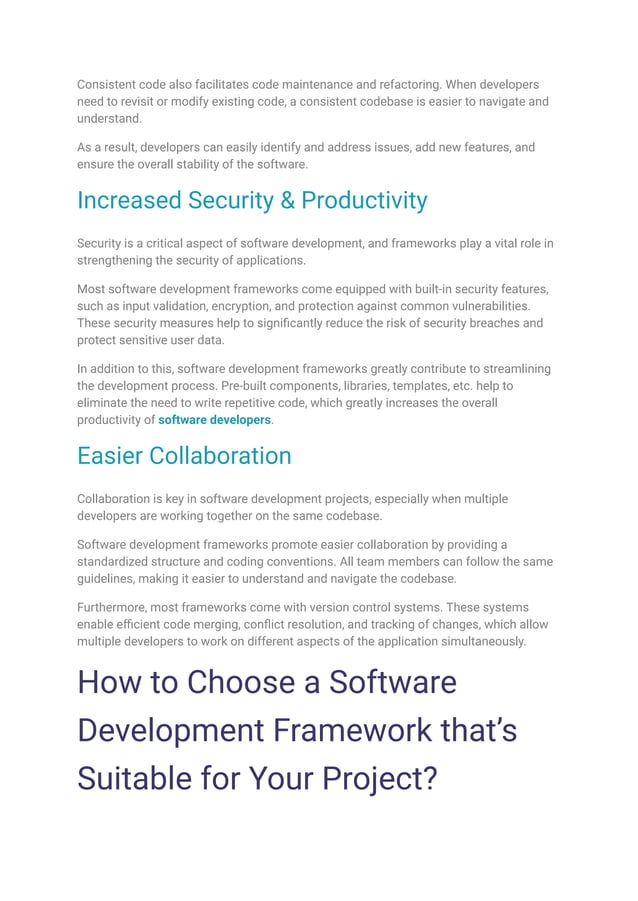 Software Development Frameworks Overview, Benefits, Key Considerations.pdf
