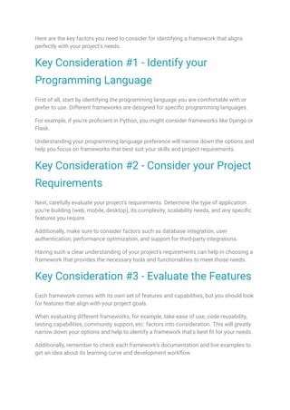 Software Development Frameworks Overview, Benefits, Key Considerations.pdf