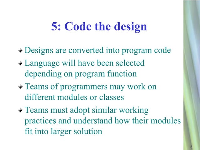 Software development lifecycle | PPT