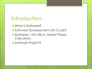 Software development life cycle | PPTX | Computer Software and ...