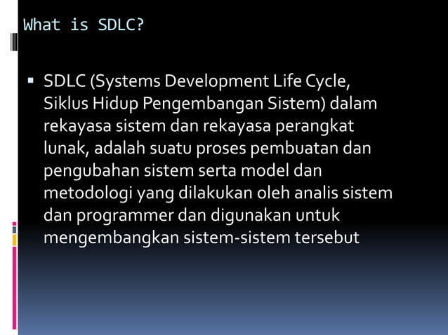 Software development life cycle | PPT