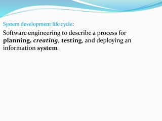Software development life cycle | PPTX | Computer Software and ...