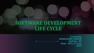 Software development life cycle | PPT