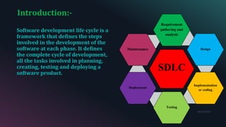 Software development life cycle | PPT