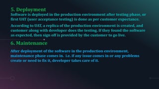 Software development life cycle | PPT