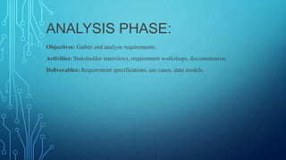 Software Development life cycle presentation | PPT