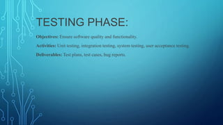 Software Development life cycle presentation | PPT