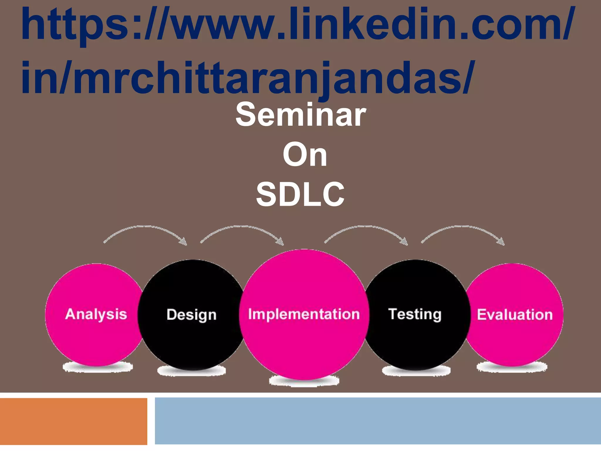 Software development life cycle by chitta | PPT