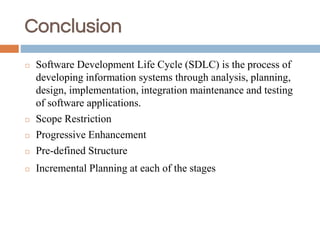 Software development life cycle by chitta | PPTX