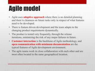 Software development life cycle model | PPT