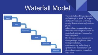 Software development lifecycle part2 | PPT
