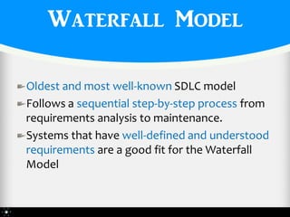 Software Development Life Cycle (SDLC) | PDF