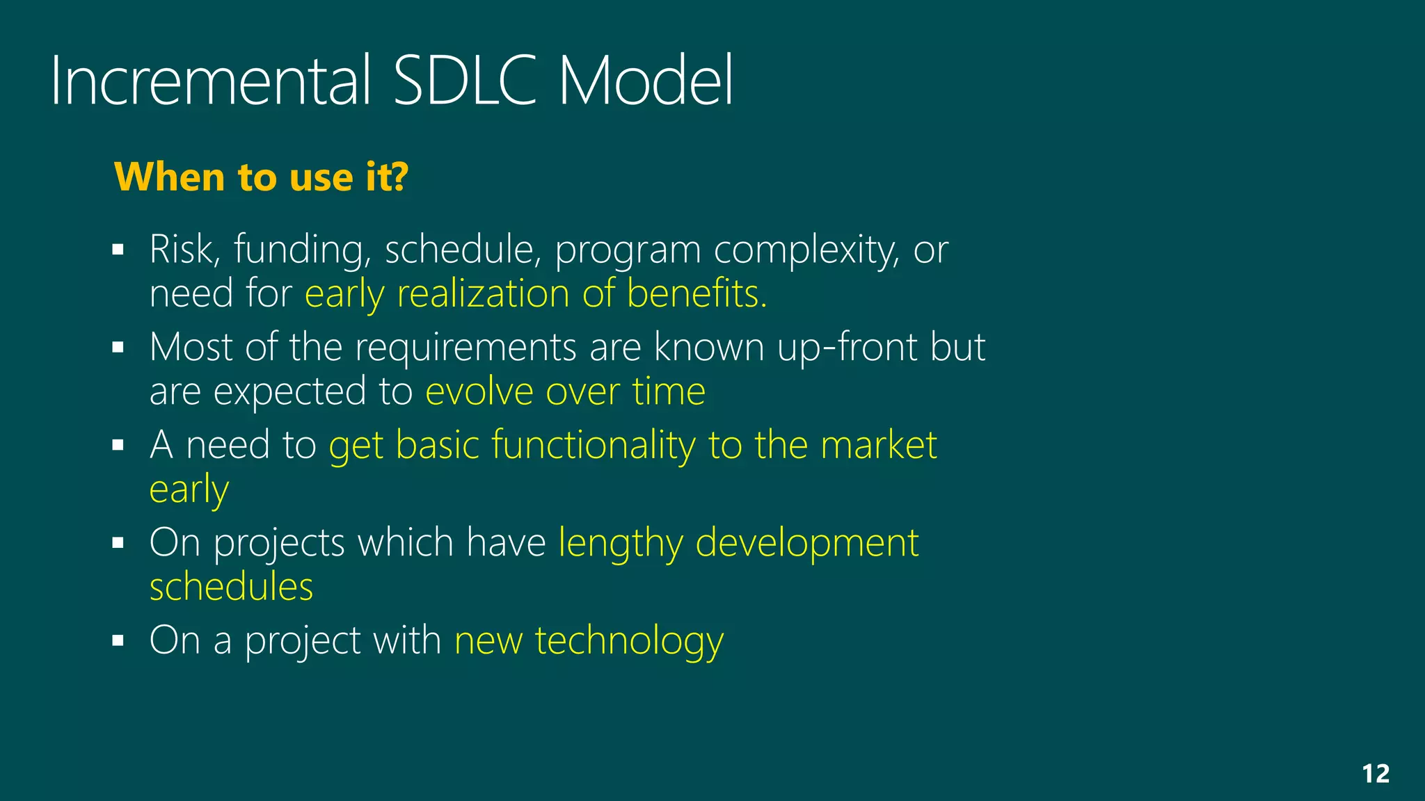 Software development life cycle (sdlc) overview | PDF