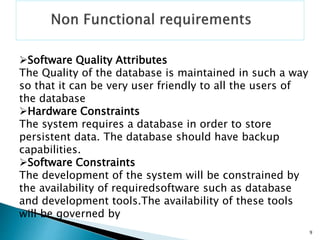Software Development Methodologies Library Management System (Part-1) | PPT