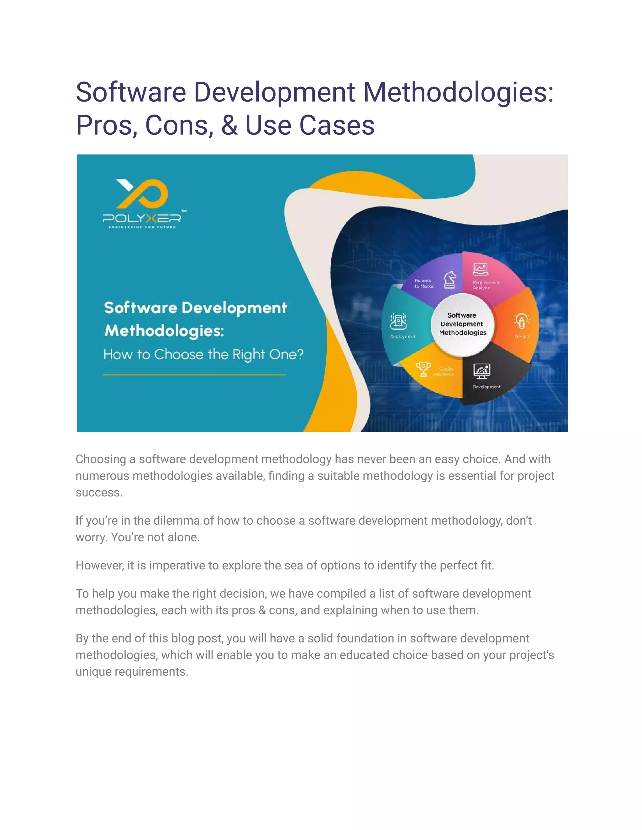 Software Development Methodologies Pros, Cons, & Use Cases.pdf