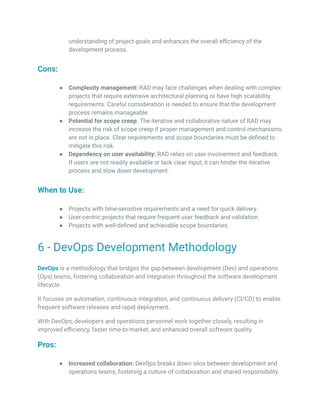 Software Development Methodologies Pros, Cons, & Use Cases.pdf