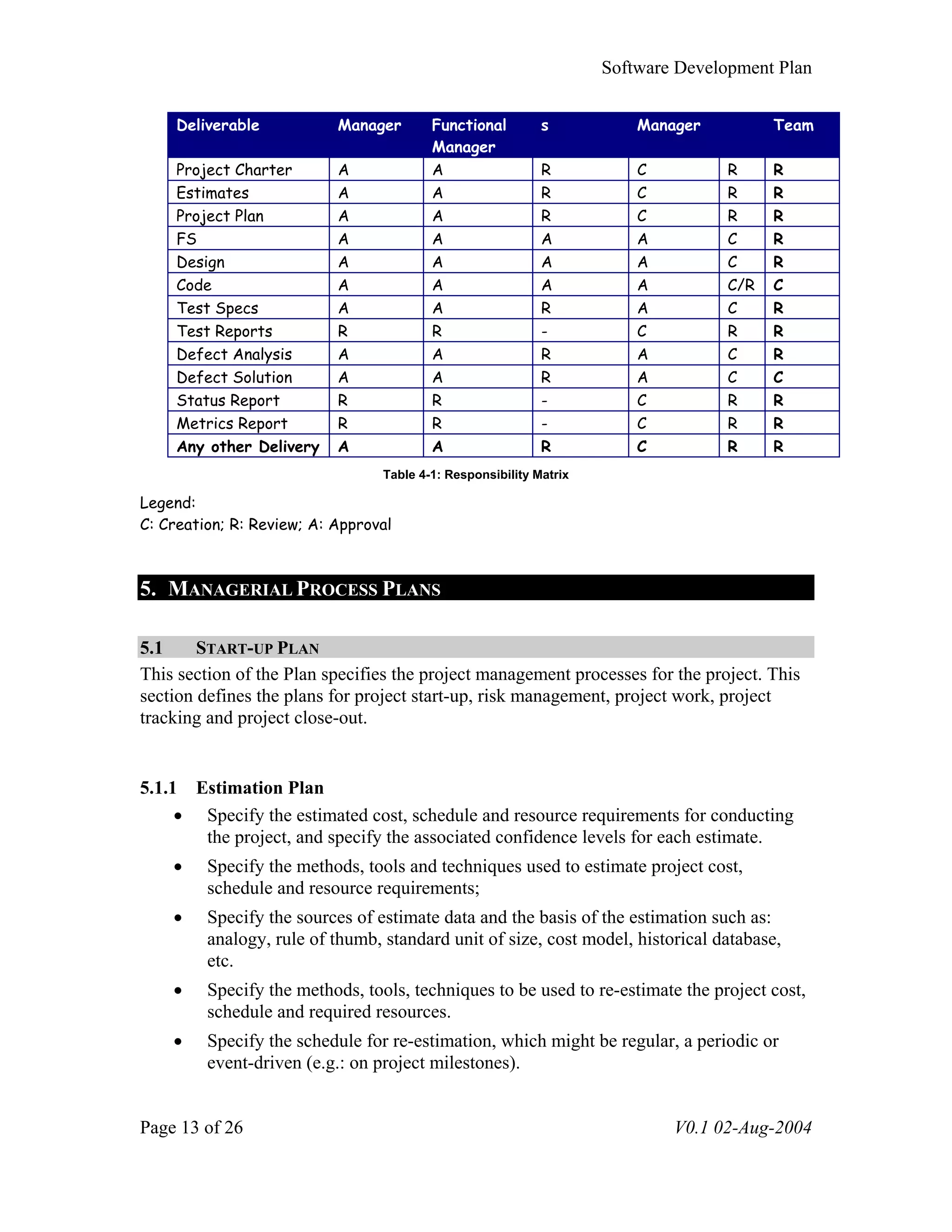 Software Development Plan | PDF