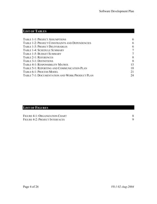 Software Development Plan | PDF