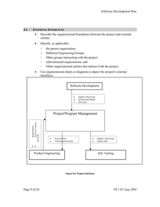 Software Development Plan | PDF