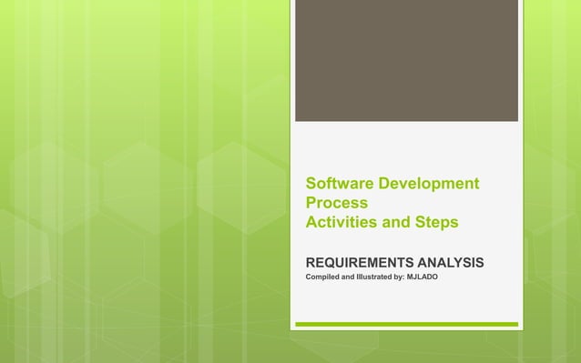 Software Development Process Requirements Analysis Analysis Of