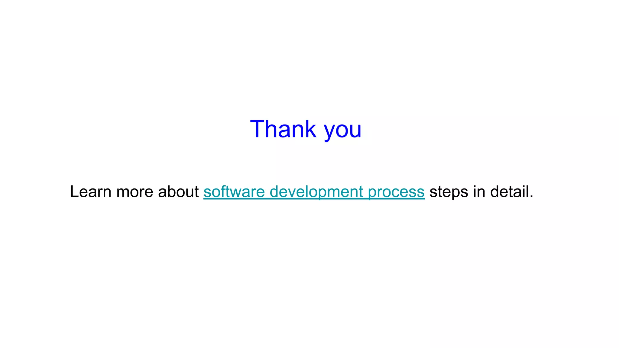 Software development process | PDF