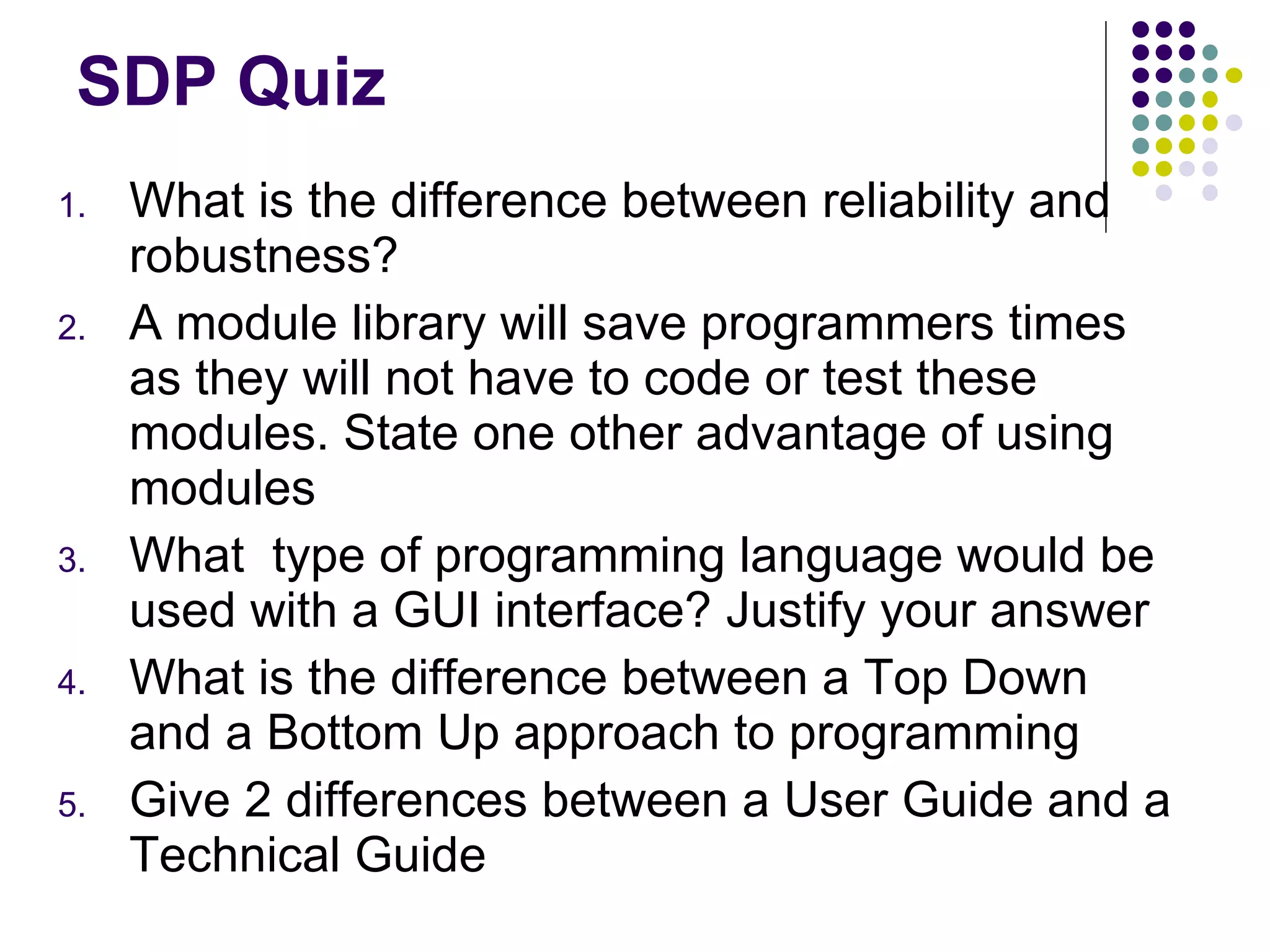 Software development slides | PPT