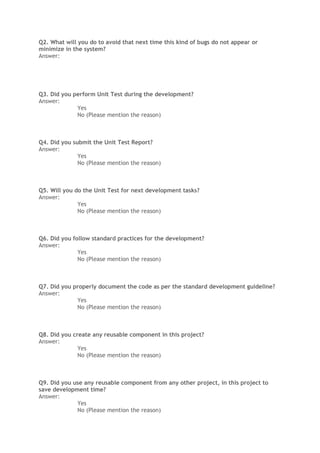 Software Development Standard Operating Procedure | PDF