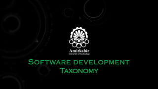 Software Development Taxonomy | PDF