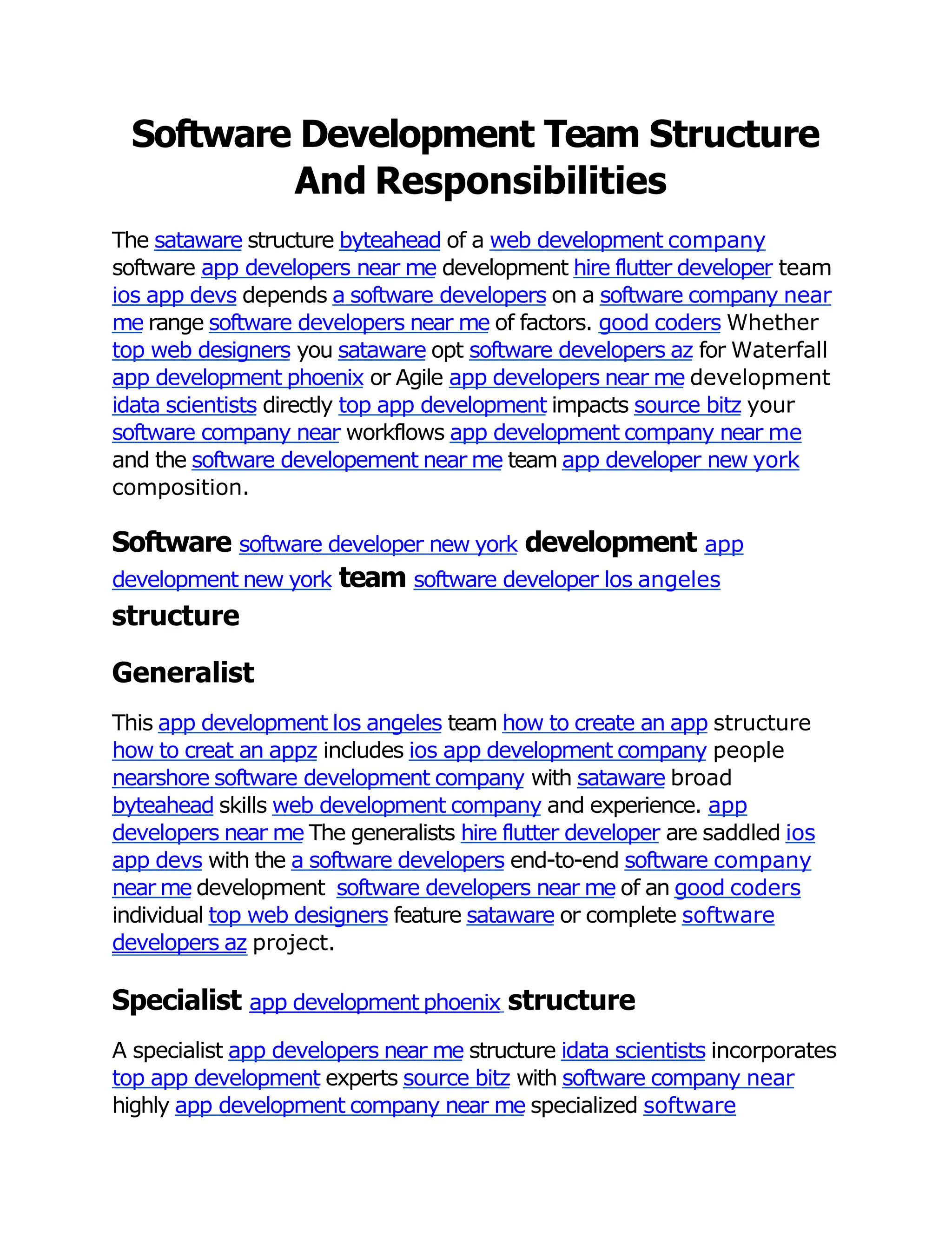 Software Development Team Structure And Responsibilities (1).pptx