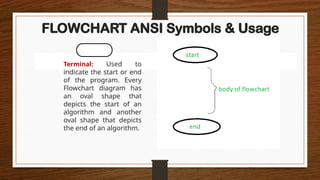 Software Development Technique (Flowchart & Documentation).pptx