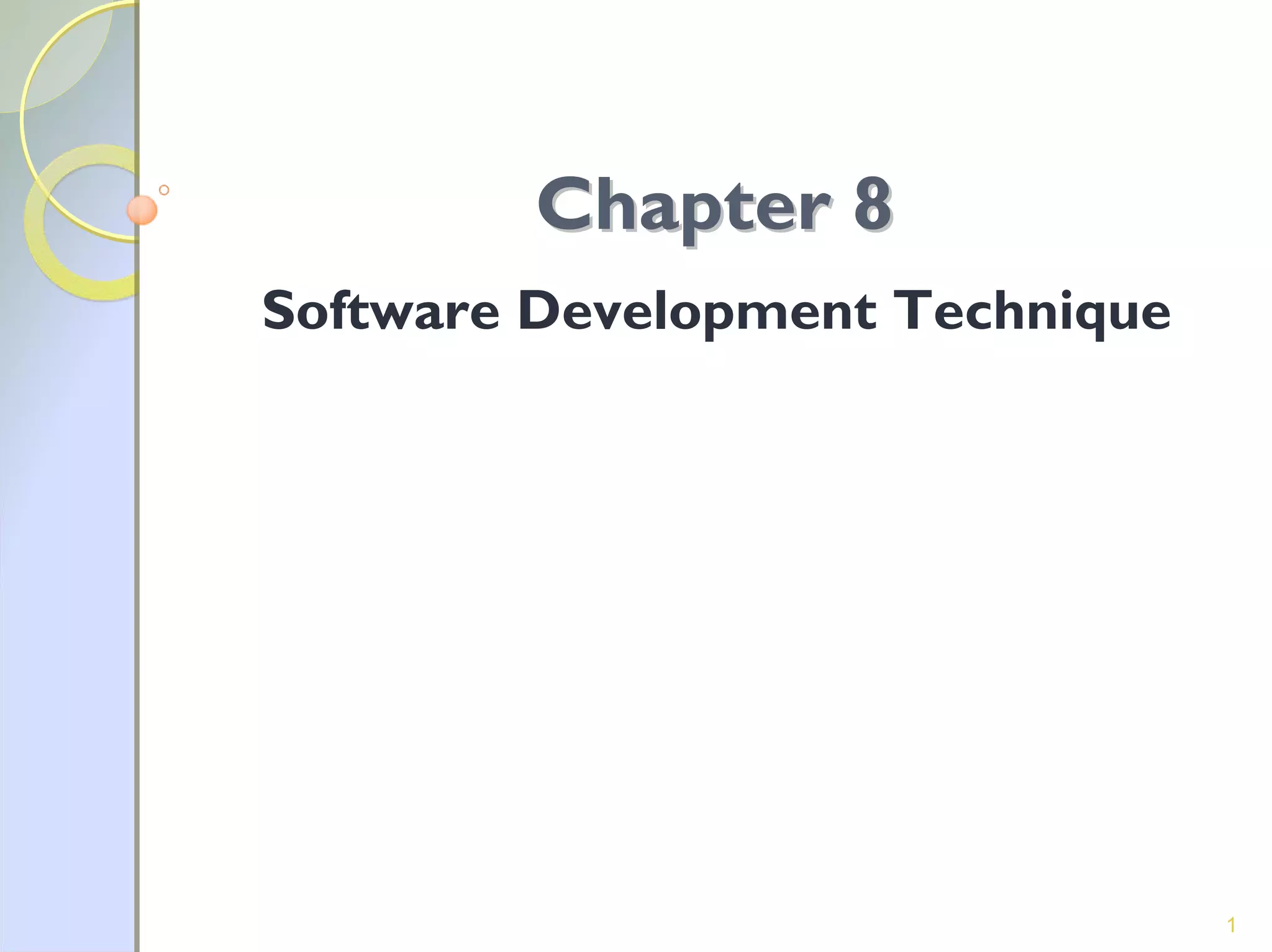 Software Development Techniques | PDF