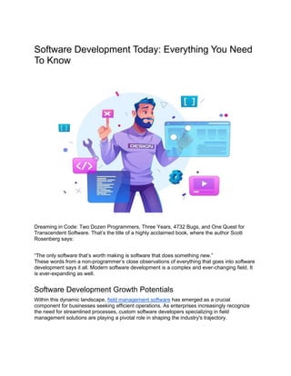 Software Development Today Everything You Need To Know.pdf