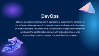 Software Development Trends | PPTX