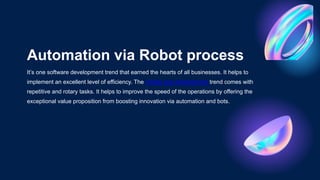 Software Development Trends | PPTX