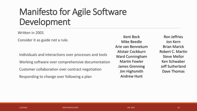 Software development with agile methodologies | PPT