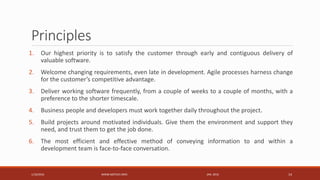 Software development with agile methodologies | PPT
