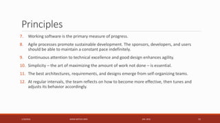 Software development with agile methodologies | PPT
