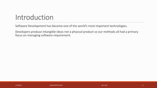 Software development with agile methodologies | PPT