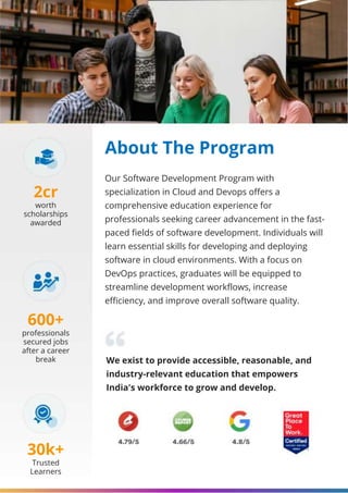 Software development Program with Specialization in Cloud & DevOps ...