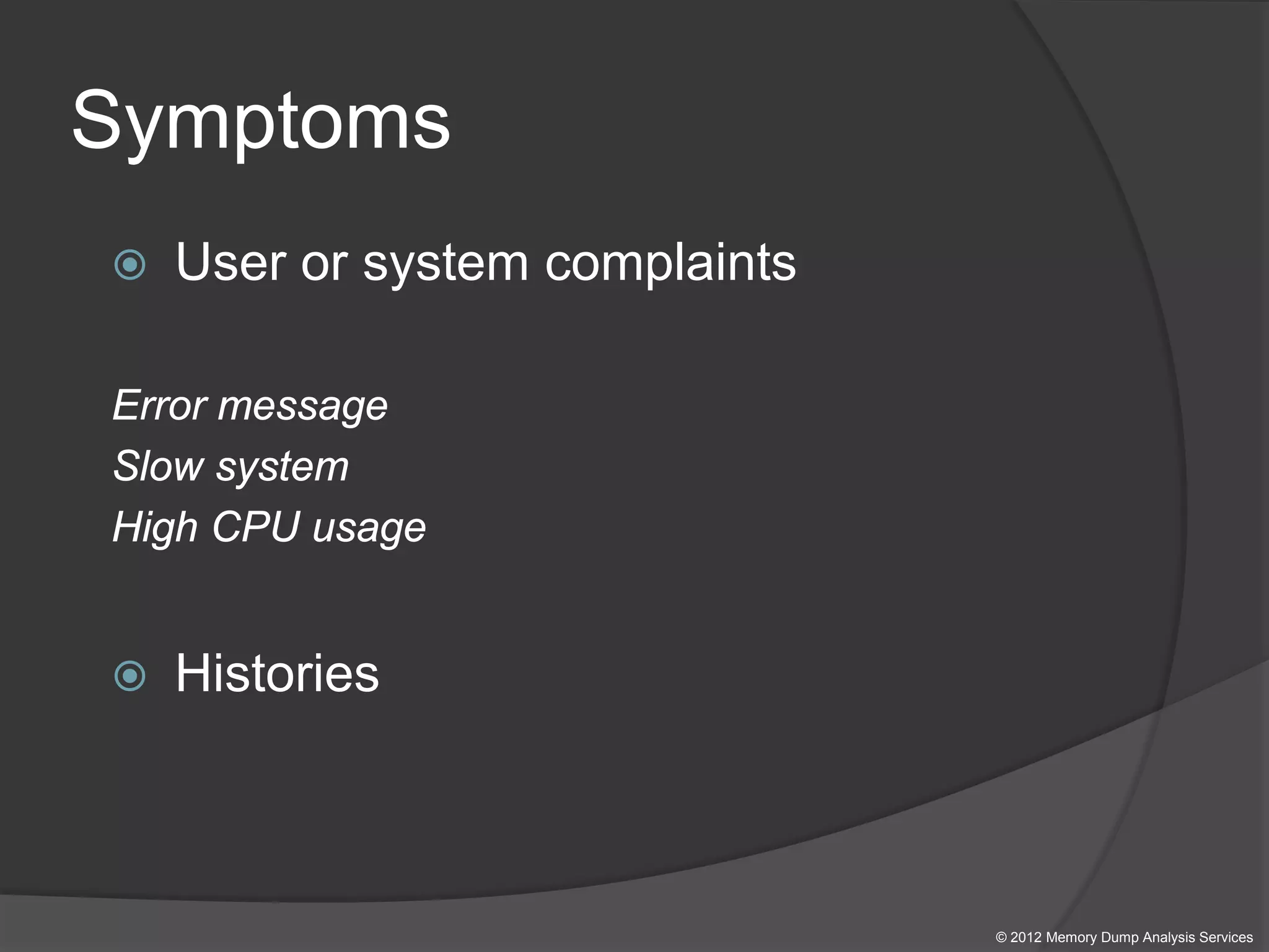 Pattern Driven Software Diagnostics An Introduction Ppt