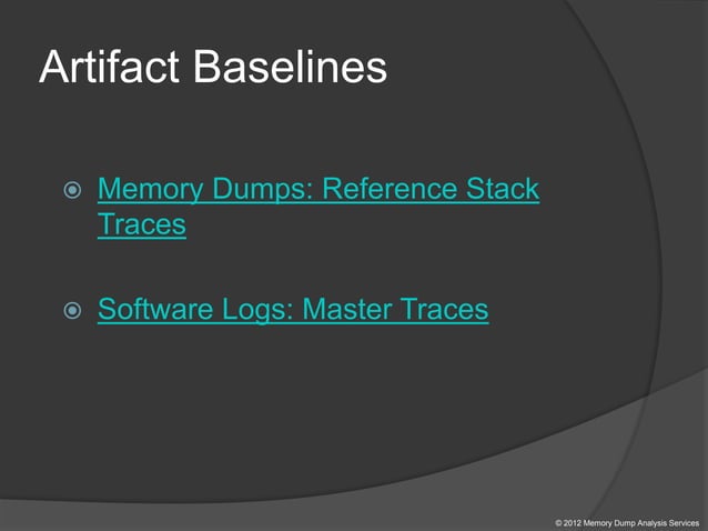 Pattern Driven Software Diagnostics An Introduction Ppt