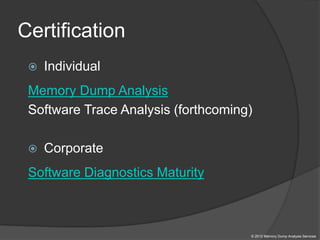 Pattern-Driven Software Diagnostics: An Introduction | PPT