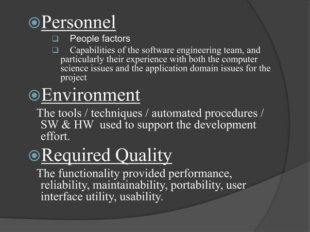 Software project management Software economics | PPTX