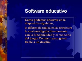Software educativo y software libre | PPT
