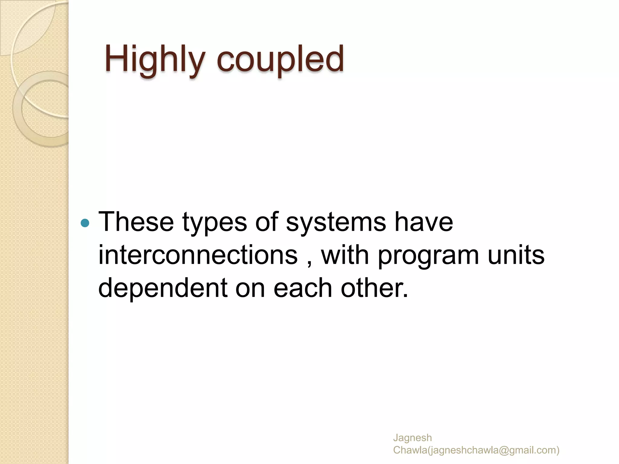Cohesion And Coupling Pptx Computing Technology And Computing