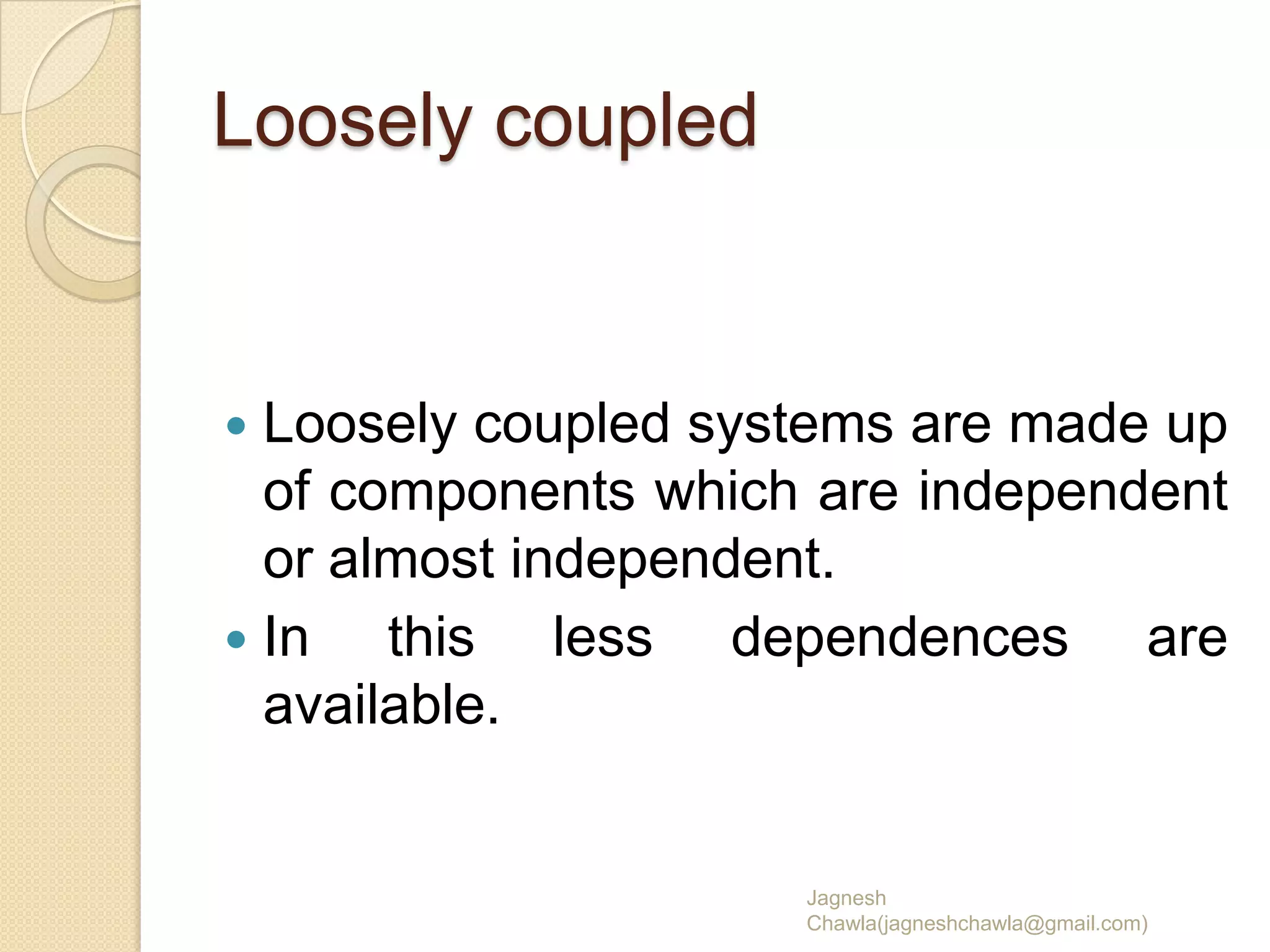 Cohesion And Coupling Pptx Computing Technology And Computing