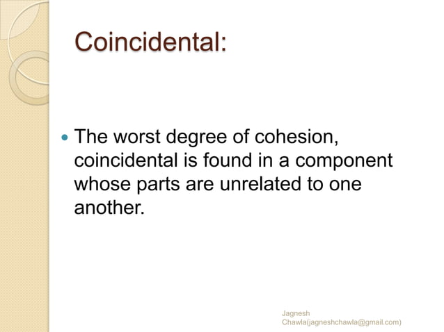 Cohesion And Coupling Pptx Computing Technology And Computing